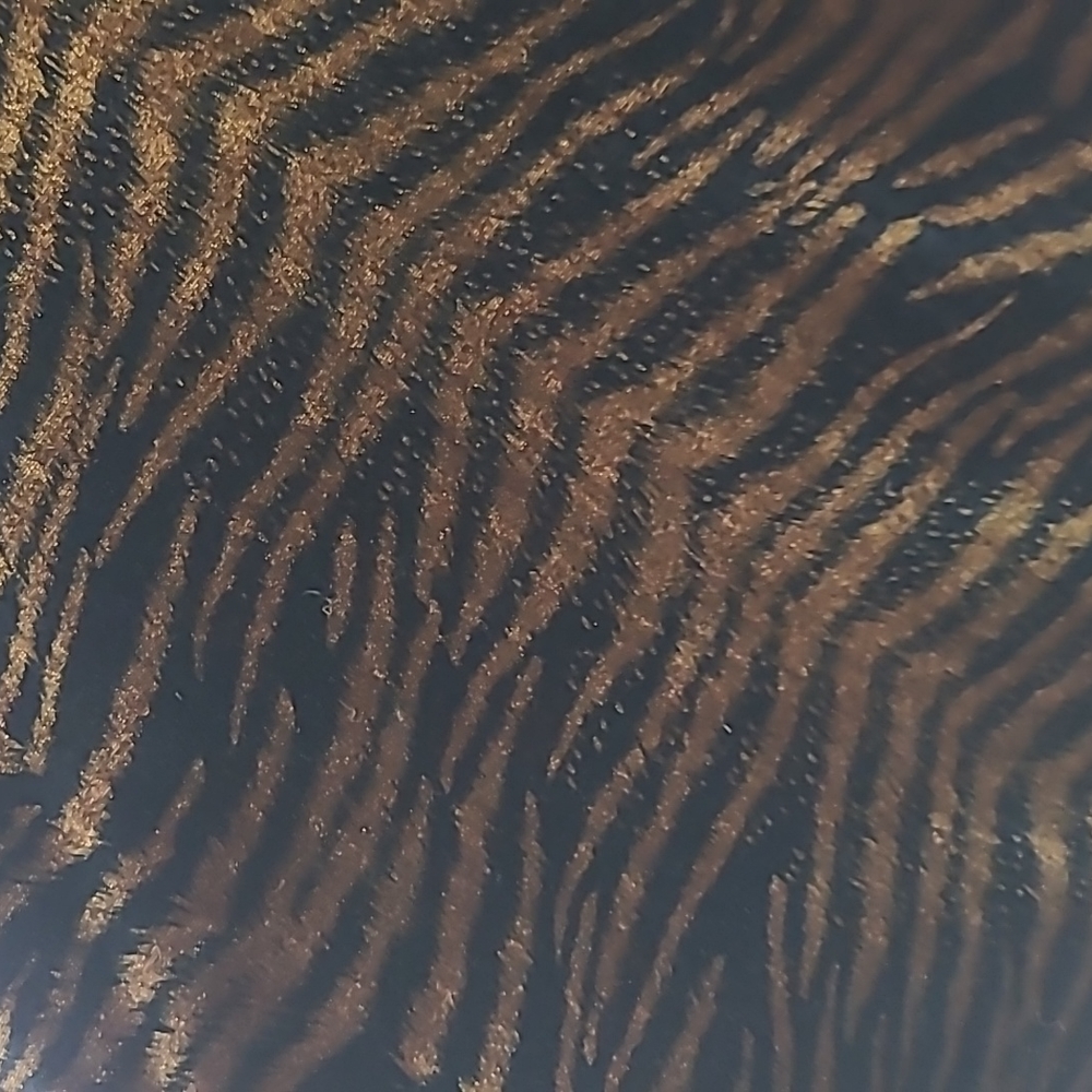 Vintage Christie & Jill Velvet Tiger Stripe Turtlenec… - Gem